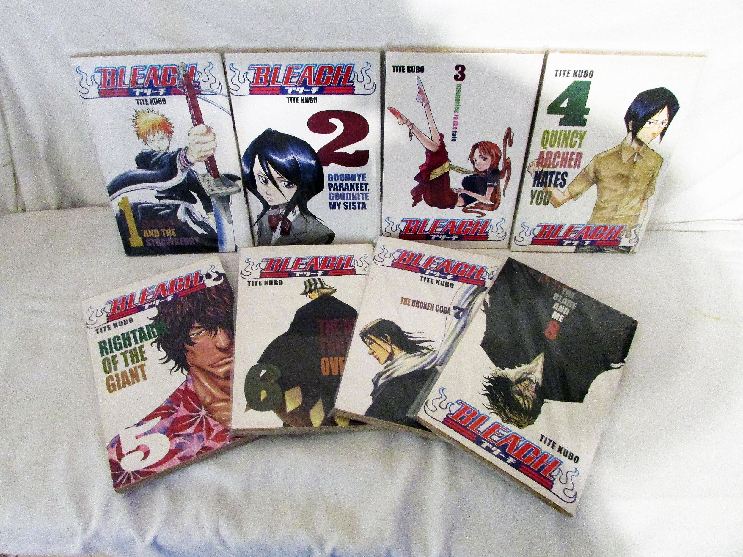 Coleção de Mangás BLEACH Vols. 1 ao 10 (Em Português) + 1 Brinde ...