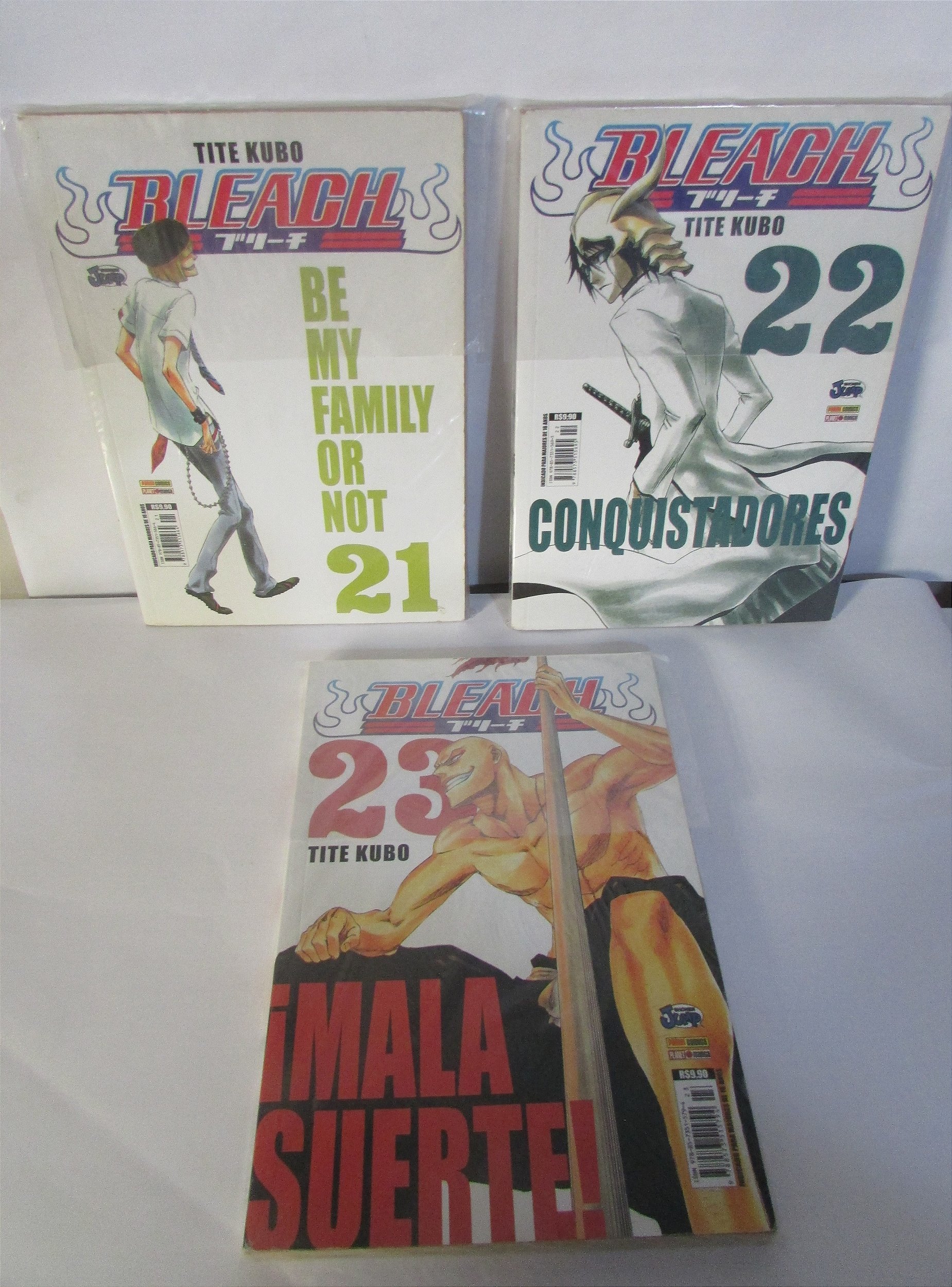 Mangás BLEACH Vols. 21, 22 e 23 (Em Português) + 1 Brinde - Harumi ...