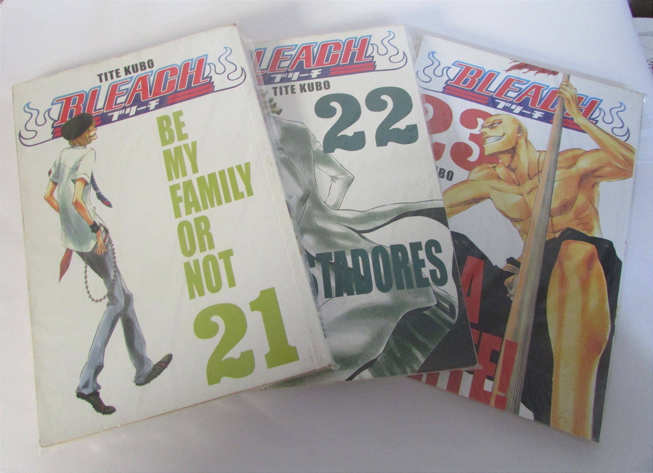 Mangás BLEACH Vols. 21, 22 e 23 (Em Português) + 1 Brinde - Harumi ...