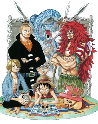 Artbook ONE PIECE Color Walk Vol. 4 EAGLE (Em Japonês) + 2 Brindes ...