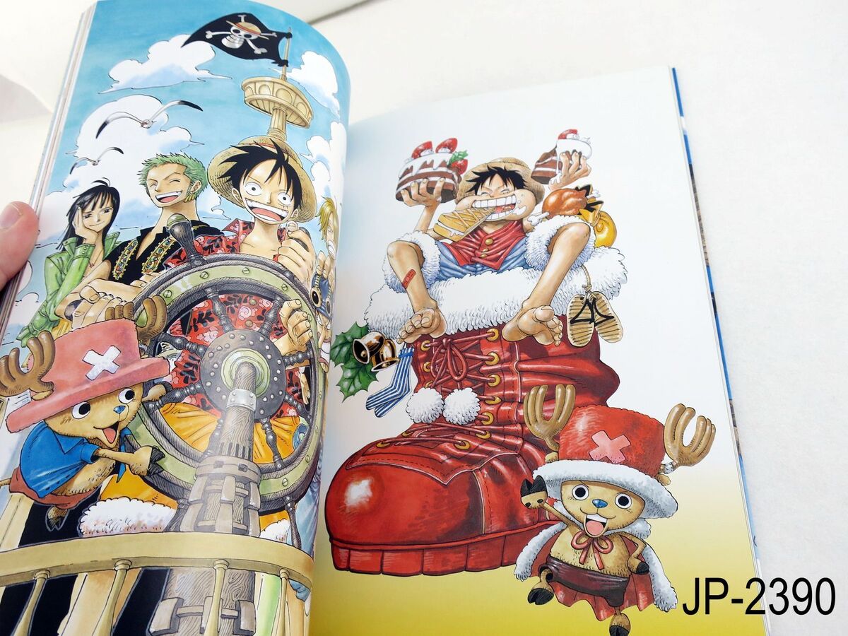 Artbook ONE PIECE Color Walk Vol. 4 EAGLE (Em Japonês) + 2 Brindes ...