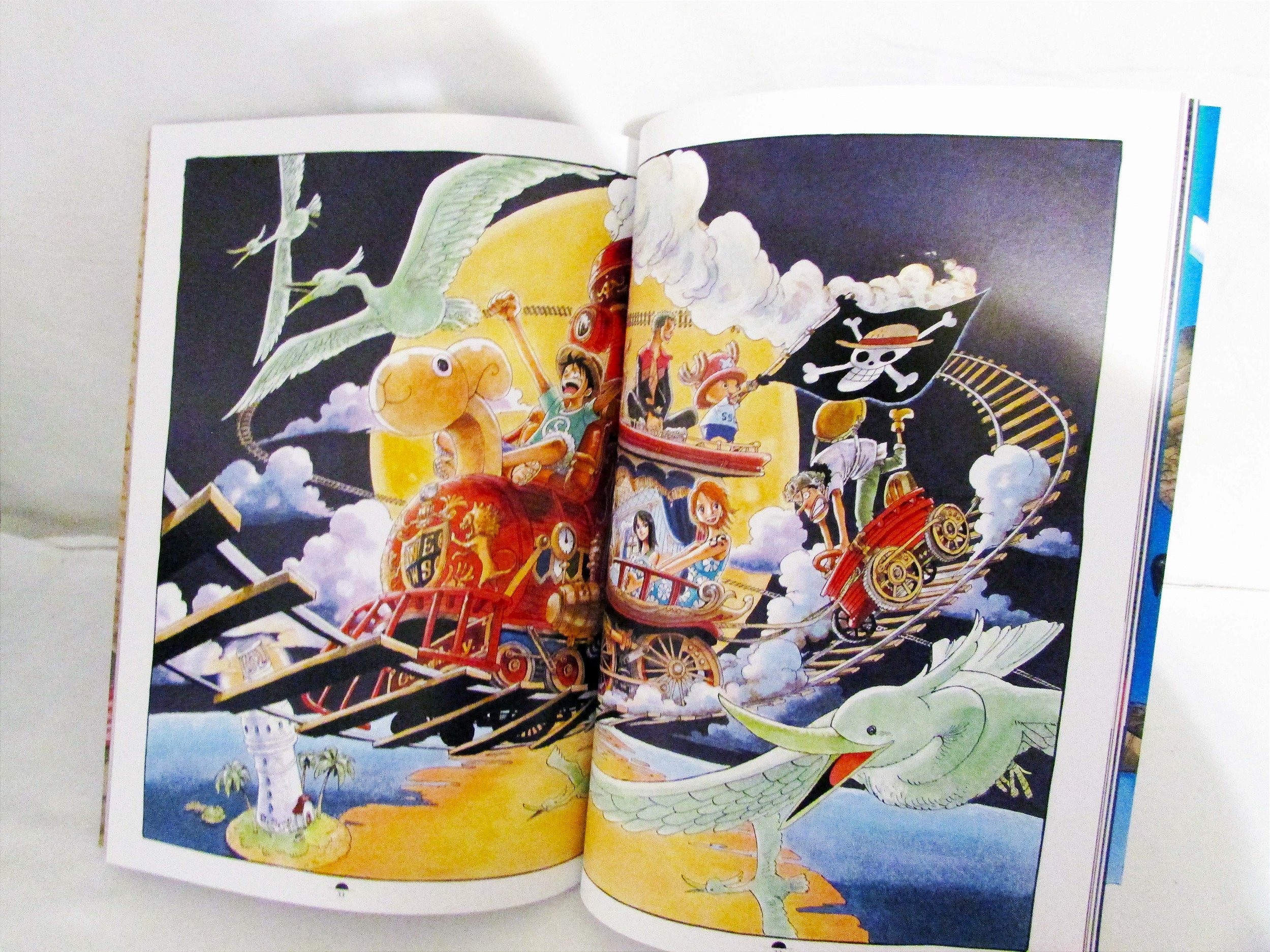 Artbook ONE PIECE Color Walk Vol. 4 EAGLE (Em Japonês) + 2 Brindes ...