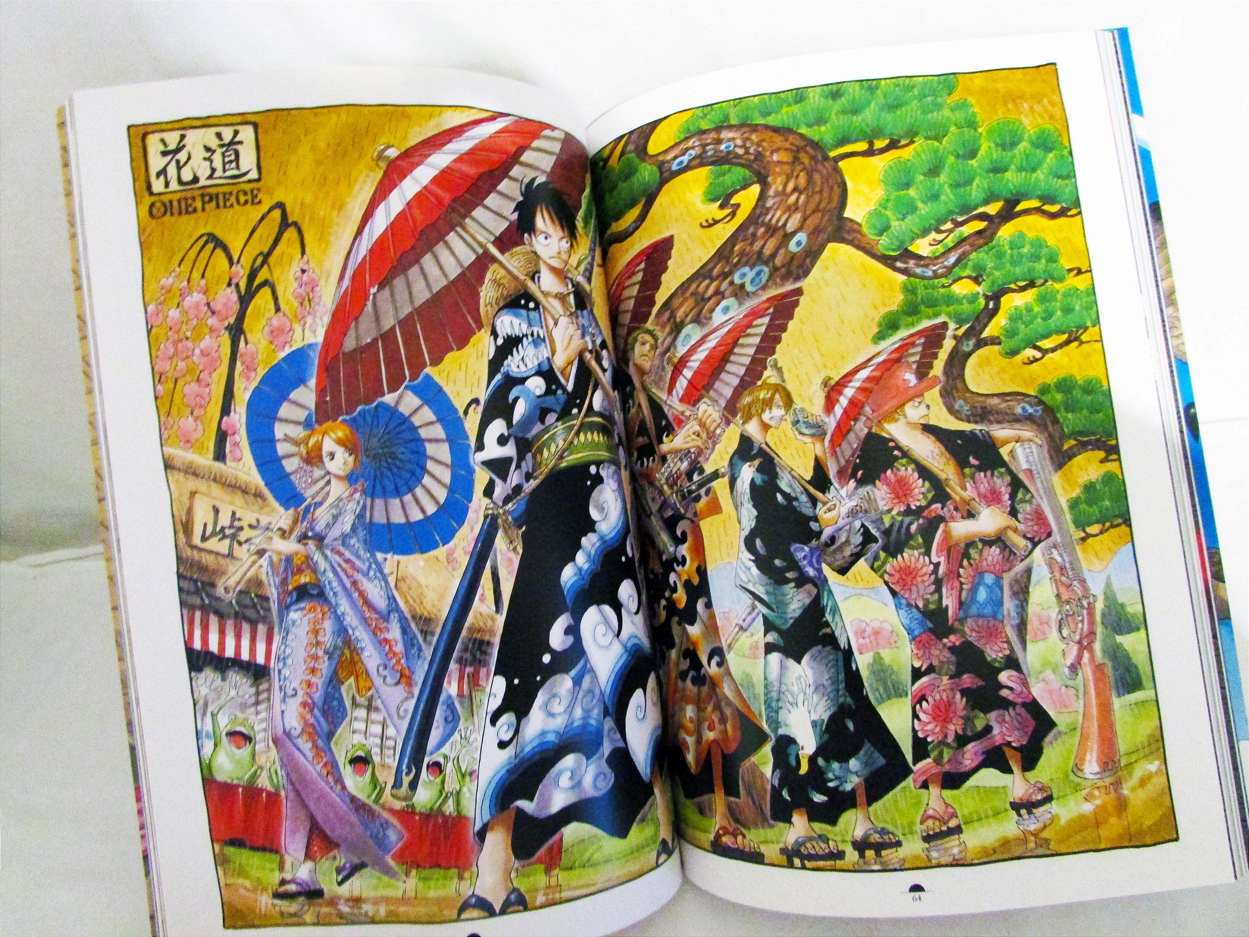 Artbook ONE PIECE Color Walk Vol. 4 EAGLE (Em Japonês) + 2 Brindes ...
