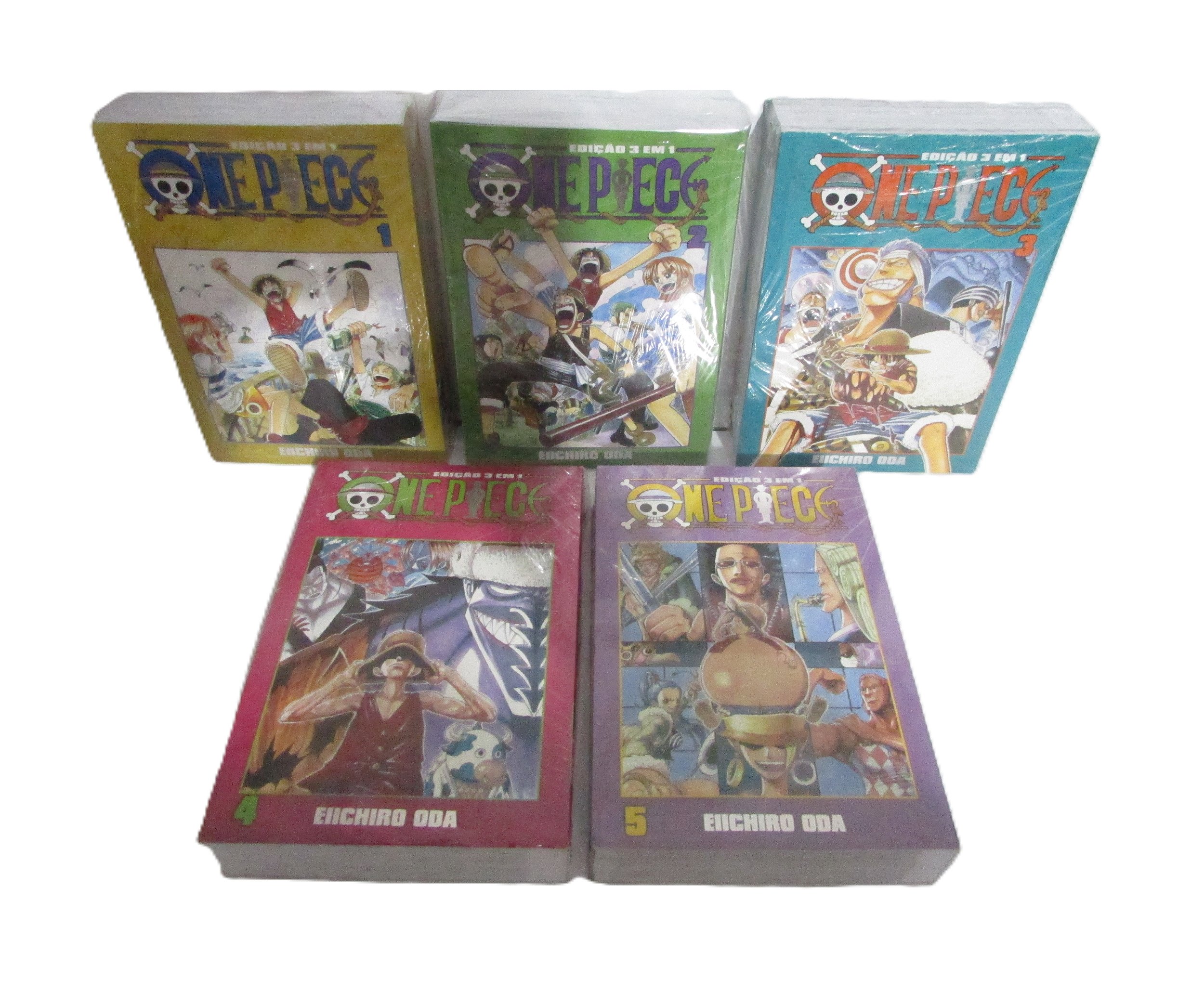 Coleção de Mangás One Piece Ed. Especial 3-1 Vols. 1 ao 5 Eiichiro Oda ...