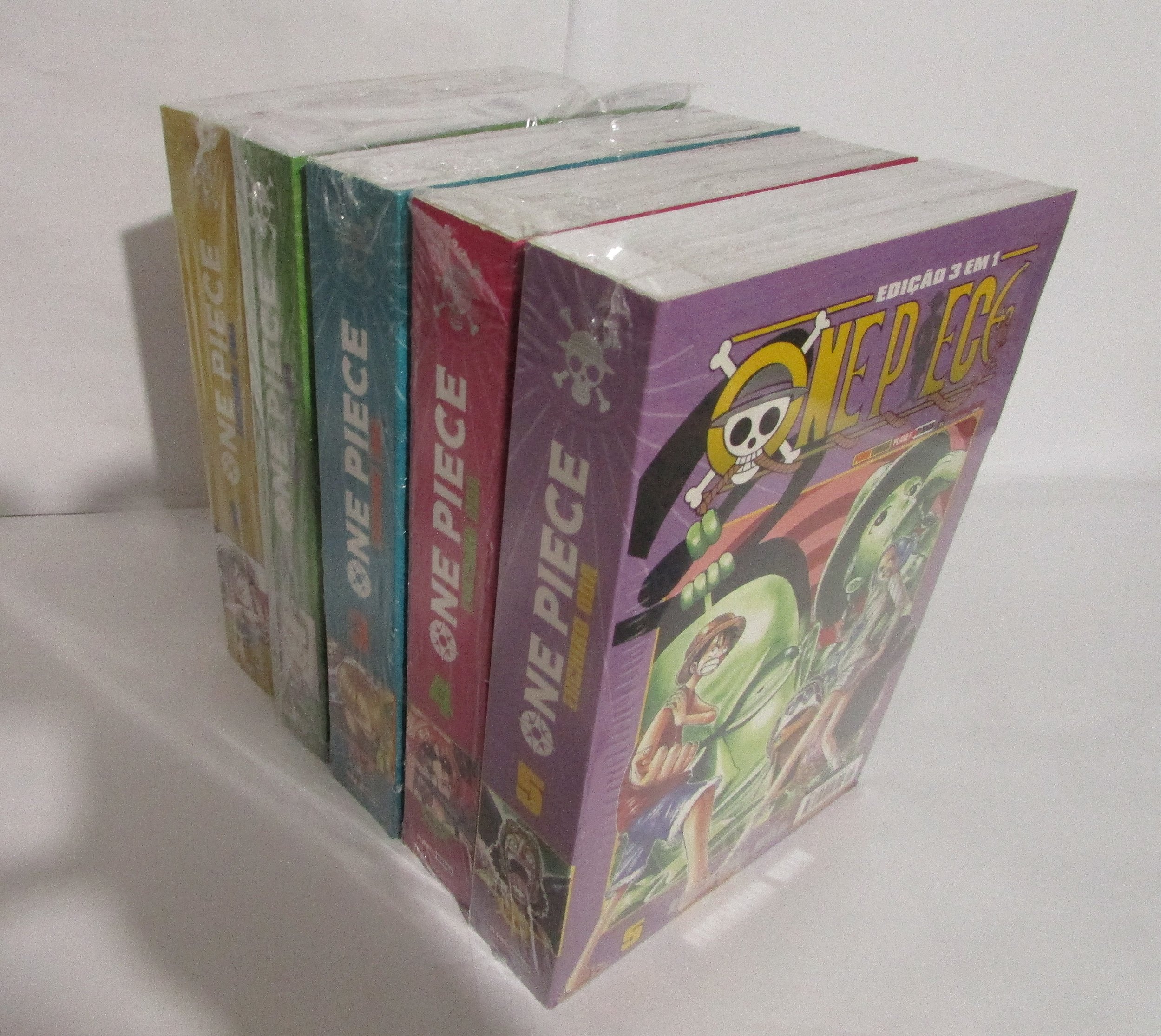 Coleção de Mangás One Piece Ed. Especial 3-1 Vols. 1 ao 5 Eiichiro Oda ...