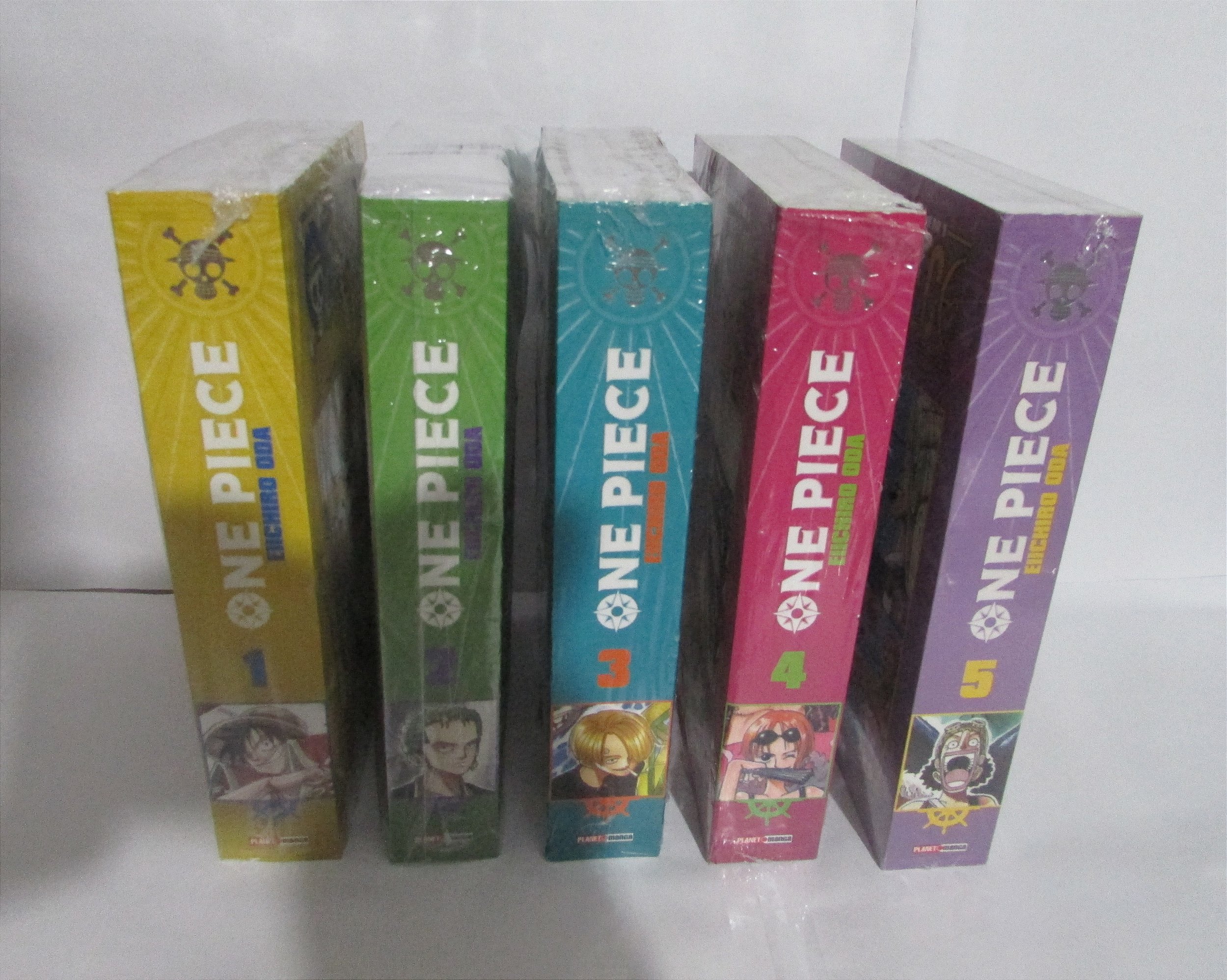 Coleção de Mangás One Piece Ed. Especial 3-1 Vols. 1 ao 5 Eiichiro Oda ...