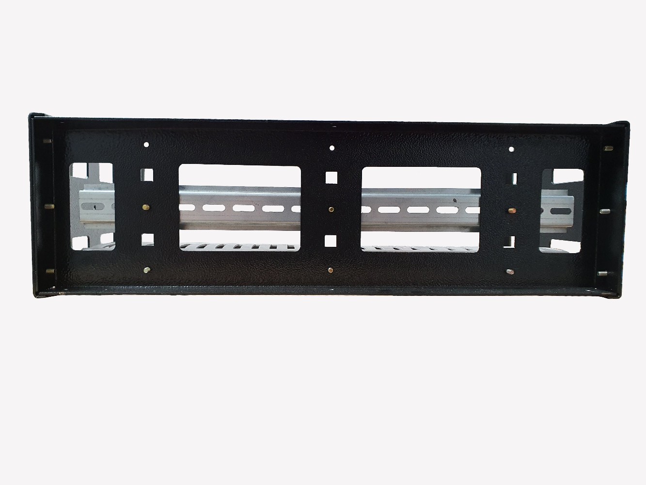 Painel Bastidor Trilho Din PDU Para Switch, Fontes ou Disjuntores Rack ...