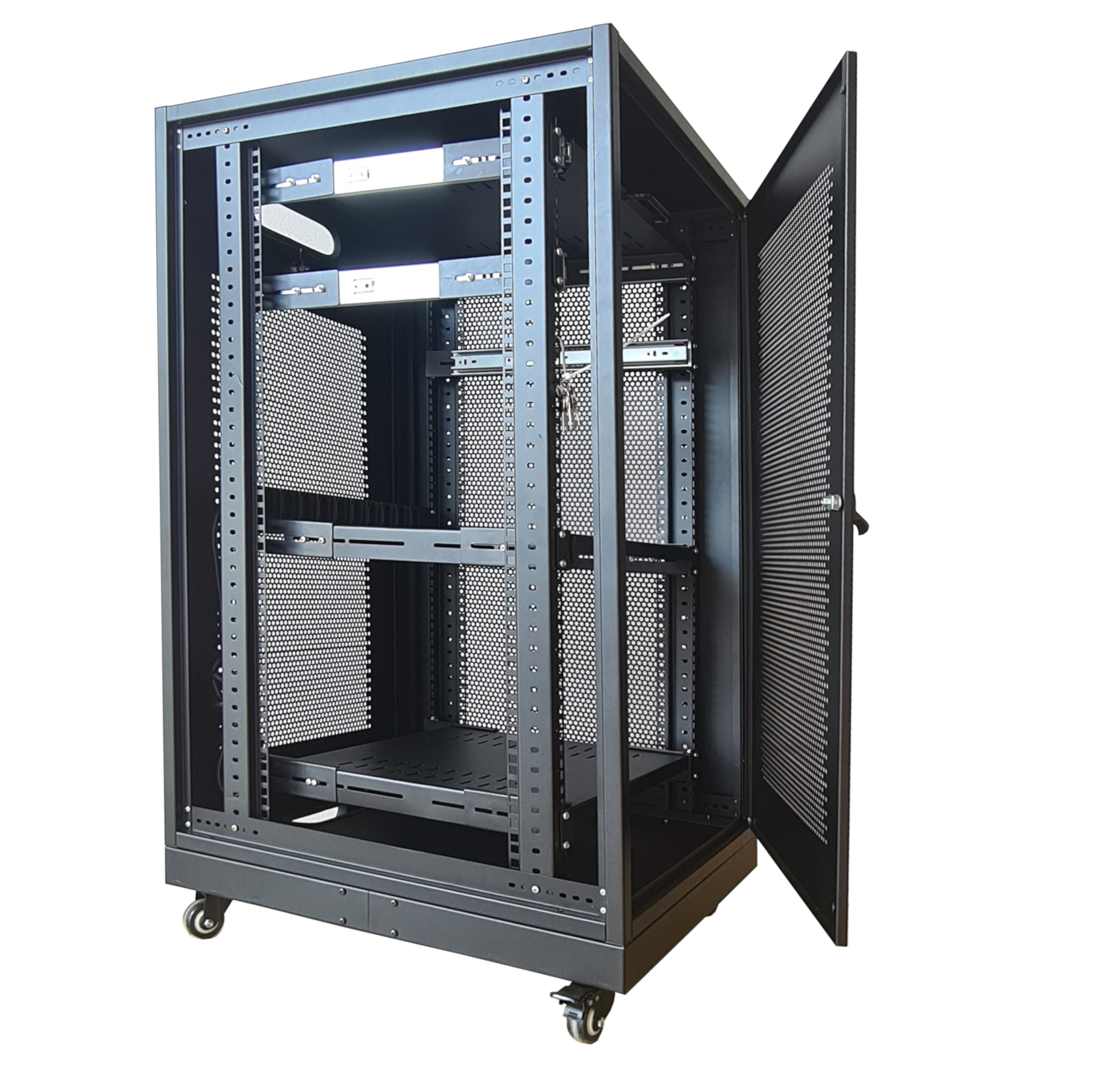 Mini Rack SoHo Completo, para escritórios, agências, pequenas empresas ...