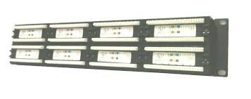 Patch Panel Para Rack 19 Polegadas, Para Redes Voz,Imagens e Cabeament - Itcomtech