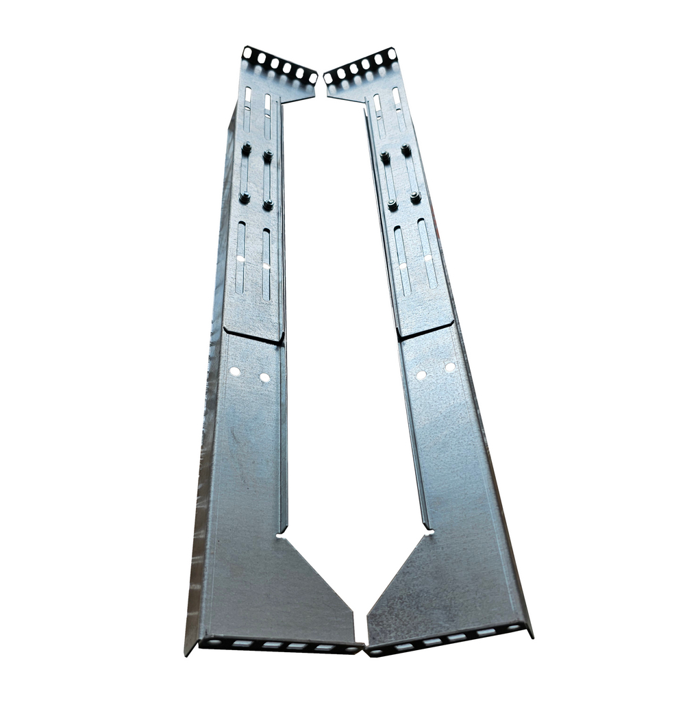 Suporte Trilho Universal Fixo 2U Longitudinal Para Servidores e ...