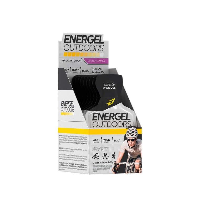 Energel Outdoors Guaraná com Açaí Display 300g BodyAction - Bela Cerealista