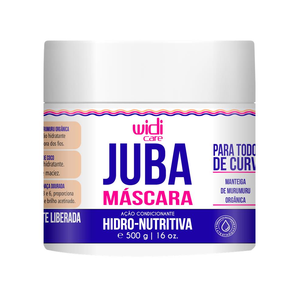 Juba Máscara de Tratamento Capilar 500g - Juba - Widi Care - Onduladas ...