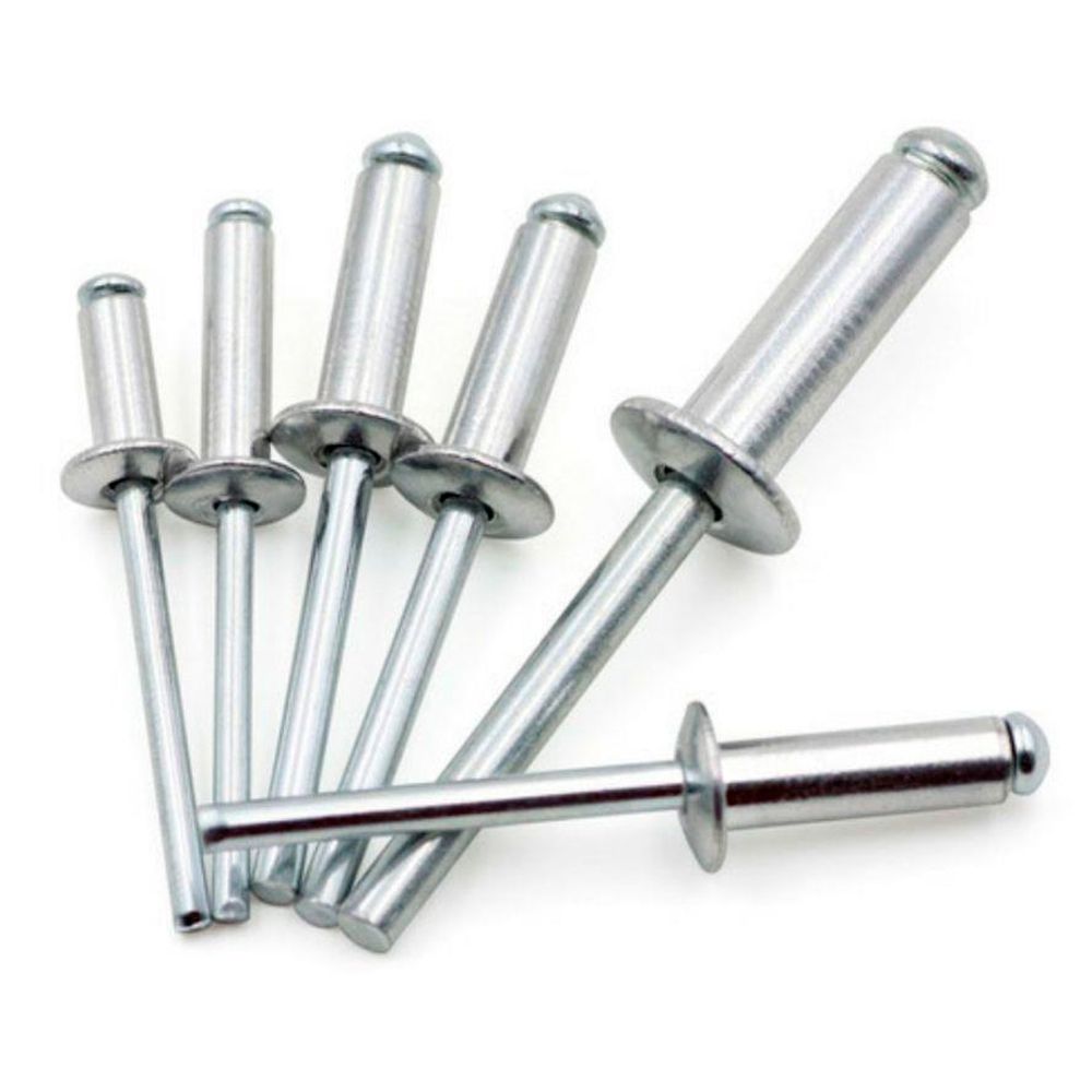 Caixa Rebite Pop Repuxo Alumínio 408 -4,0x8,0mm 1.000 Unid - Elétrica Rios