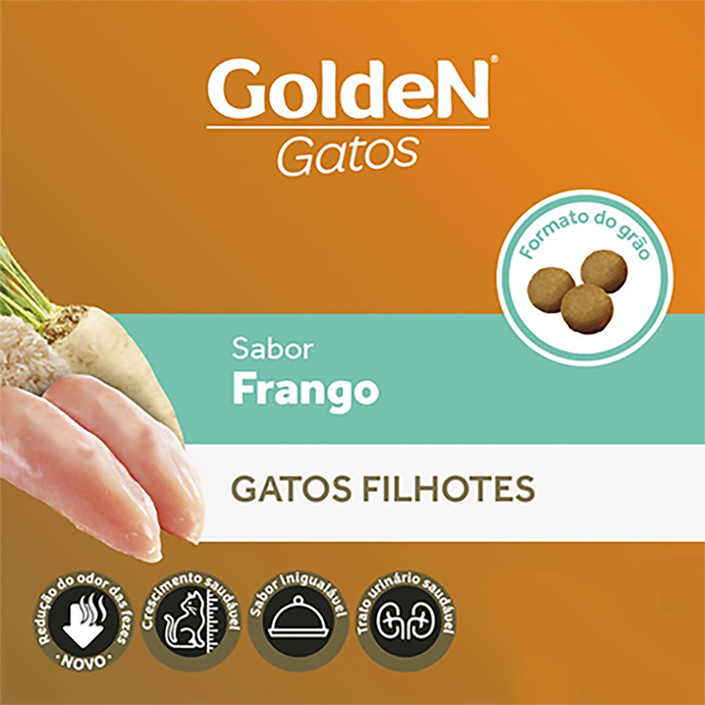Ração PremieR Pet Golden Frango para Gatos Filhotes - PET FORT ONLINE SHOP