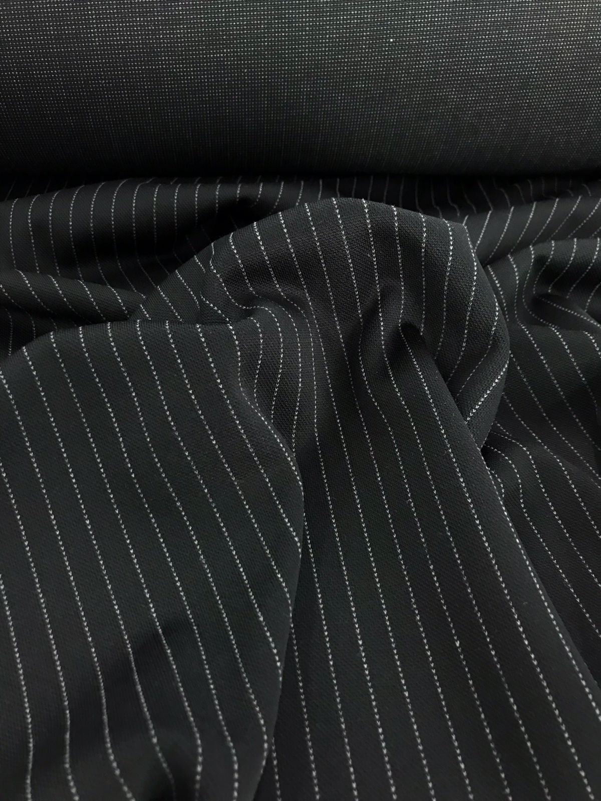 Tecido Malha Risca de Giz - Ponto do Tecido - Tudo em Malhas e Tecidos