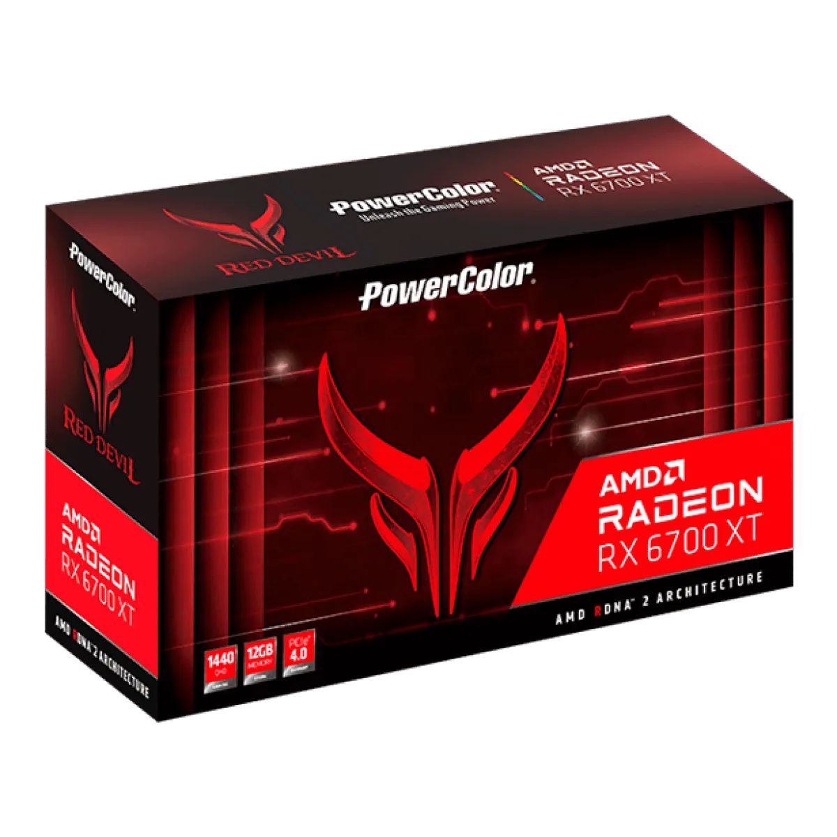 Placa de Vídeo PowerColor Red Devil Radeon RX 6700 XT 12GB GDDR6 - AXRX ...