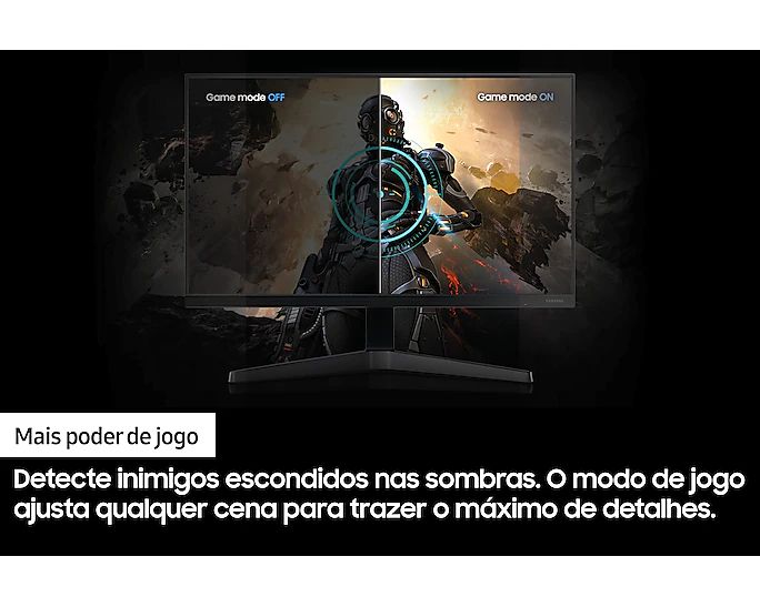 Monitor Gamer Samsung 27" 75Hz Ips Full HD HDMI - F27T350FHL - Blue Sky ...