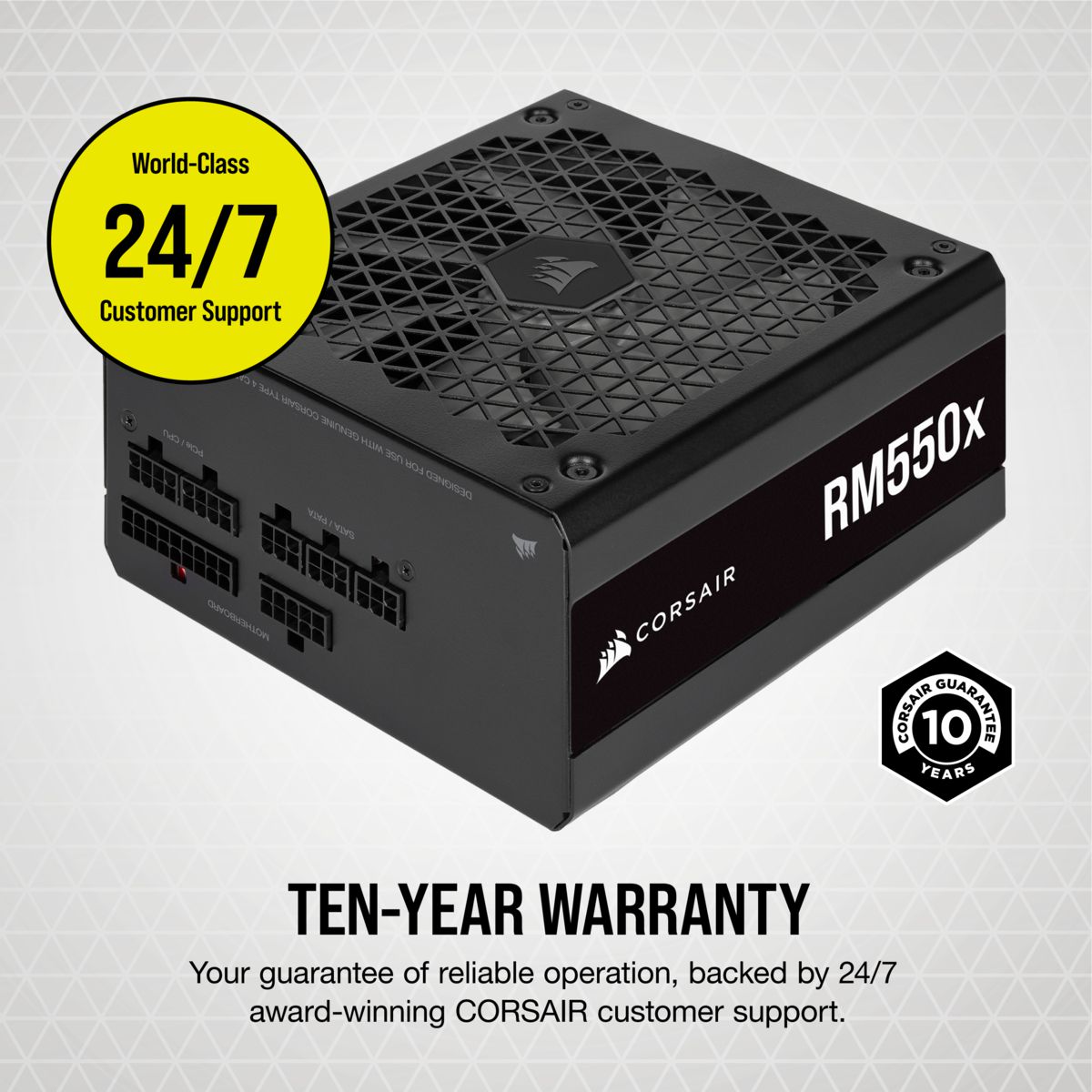 Fonte Corsair 550w RMx Series Modular 80 Plus Gold - RM 550x - BS Tech ...