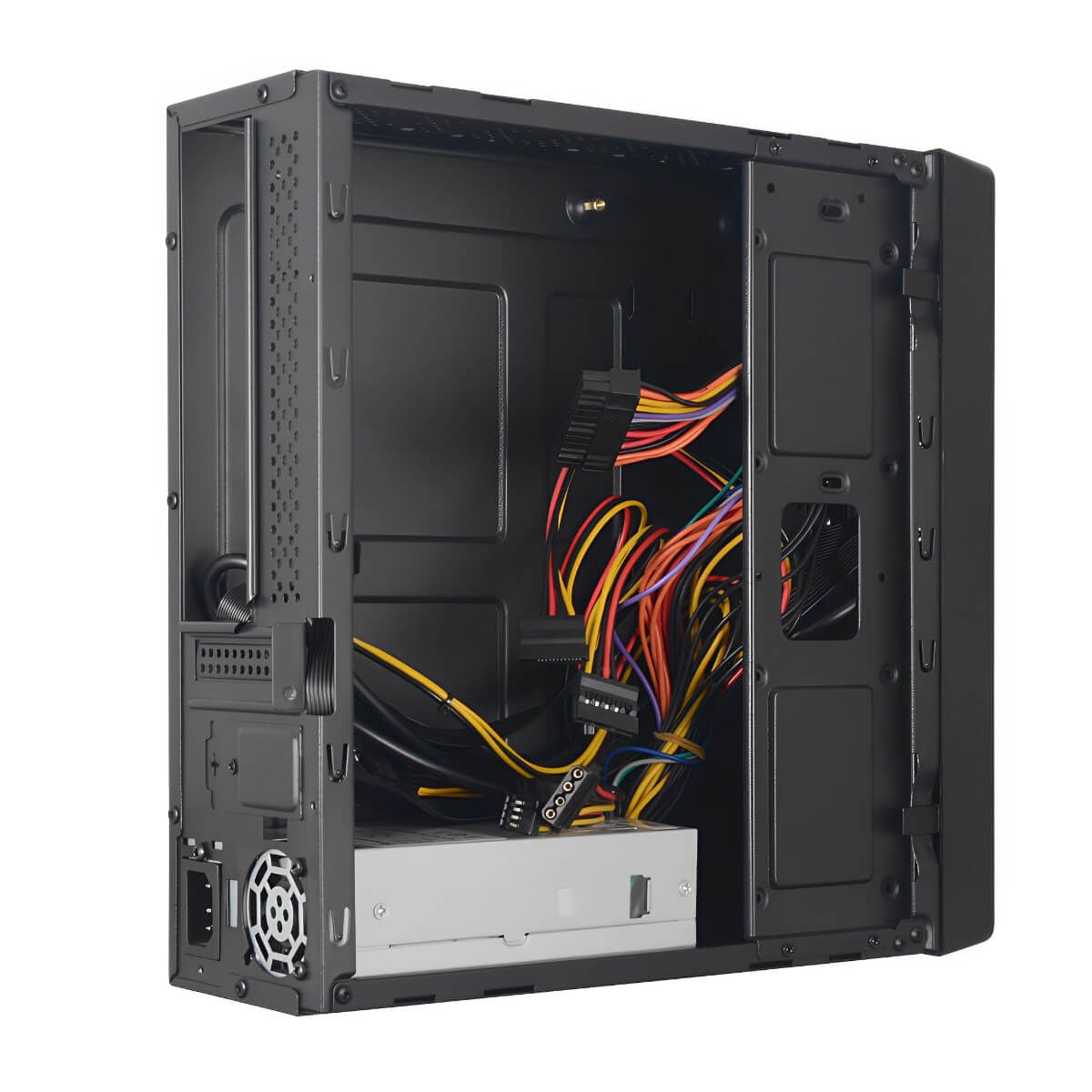 Gabinete Office Slim Bluecase Preto com Fonte 200W - BG-2002 - BS ...