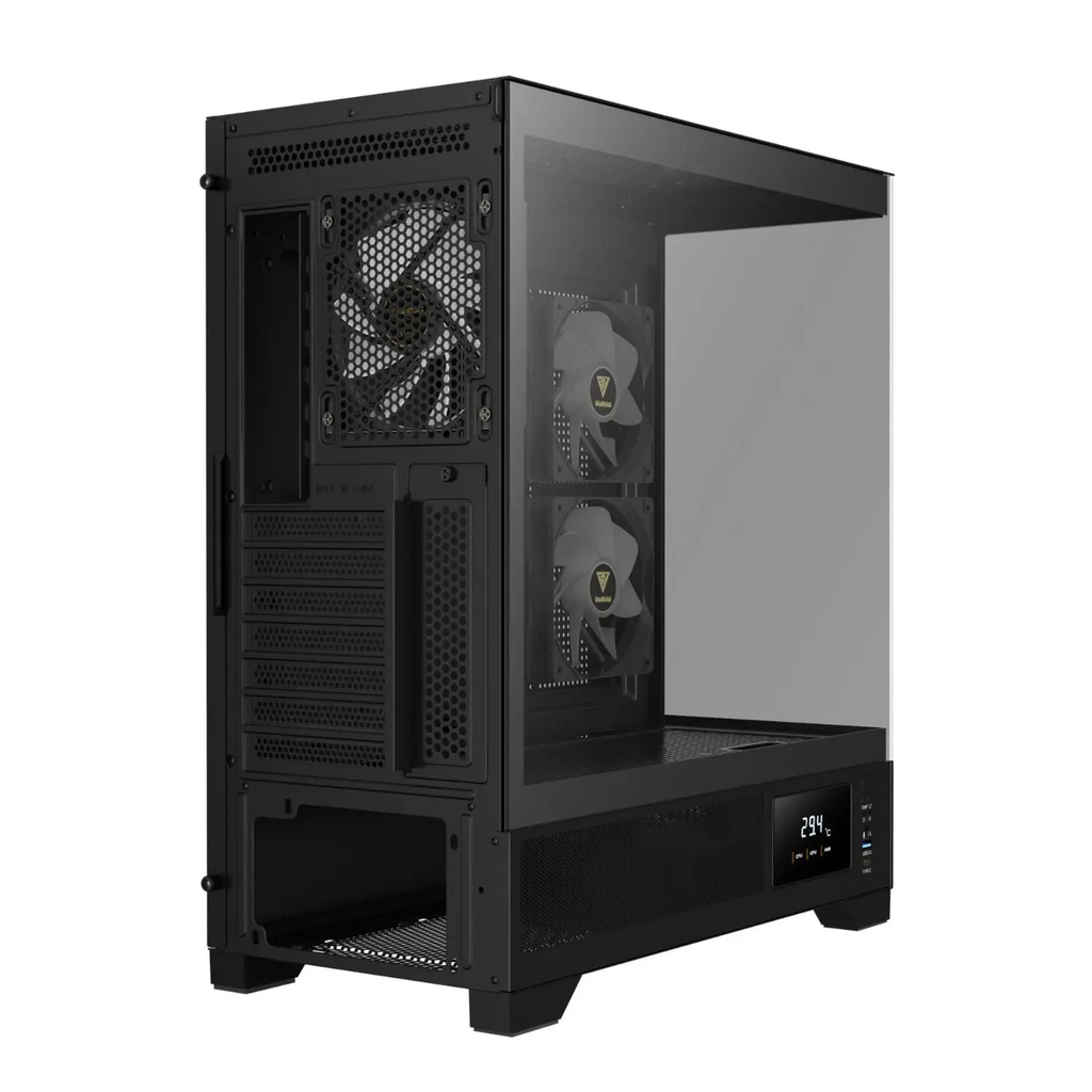 Gabinete Gamer Gamdias Atlas M1 Com 3 Fans RGB ATX Preto - BS Tech ...