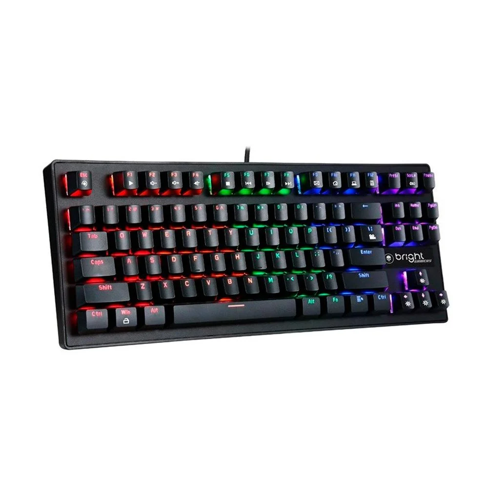 Teclado Mecânico Bright Gamer Compact - GTC559 - Switch Azul - BS ...