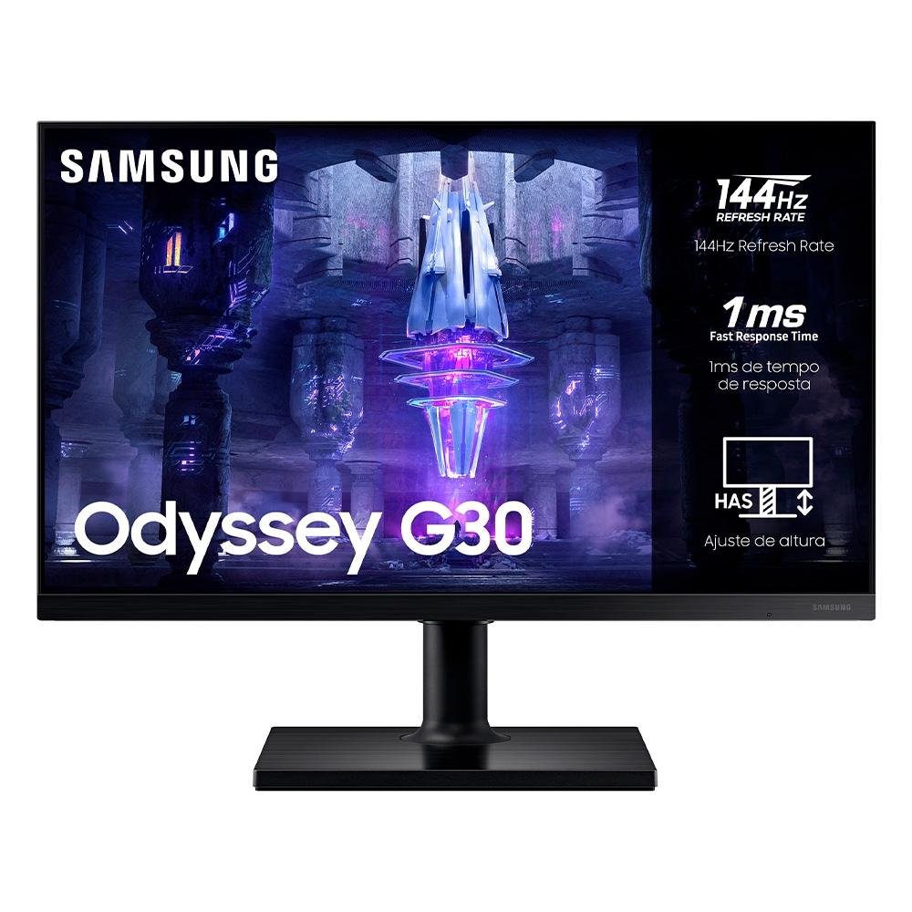 Monitor Gamer Samsung Odyssey 24” FHD 144Hz 1ms FreeSync - BS ...