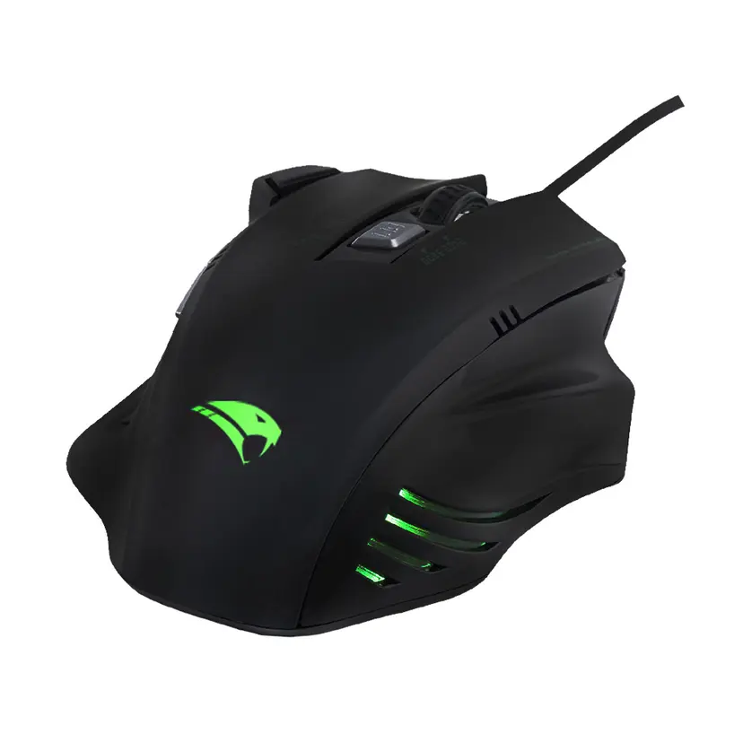 Mouse Gamer com Fio Viper Pro Phyton USB - Preto/Verde - BS Tech Center ...
