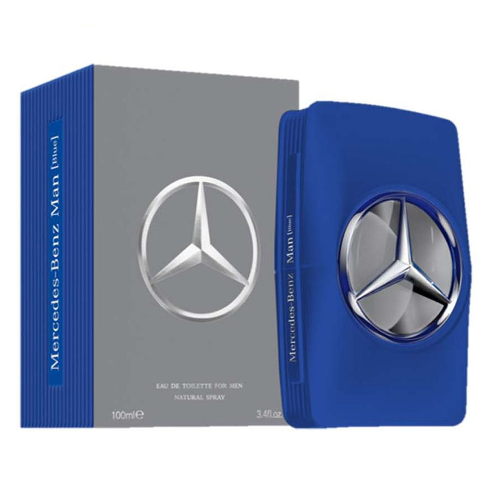 Mercedes Benz Man Blue Eau de Toilette - Perfume Masculino 100ml ...