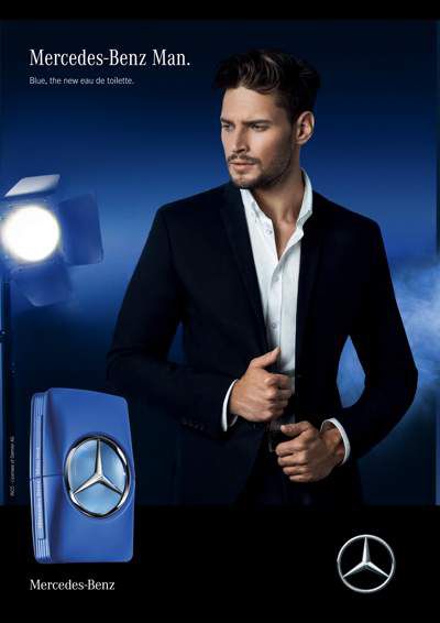 Mercedes Benz Man Blue Eau de Toilette - Perfume Masculino 100ml ...