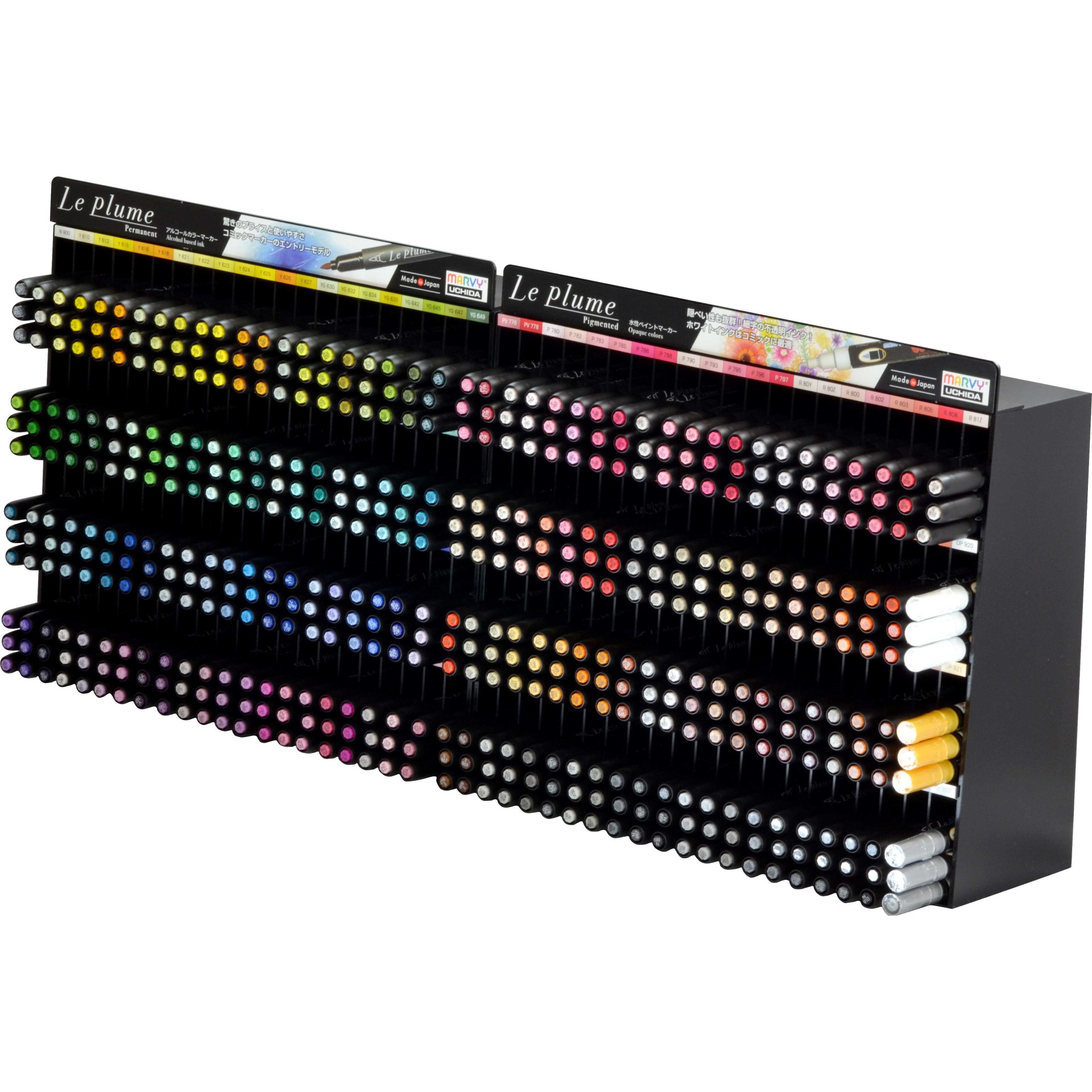 Caneta Marcador Le Plume PRETO-N910 Permanente Ponta Pincel/Brush ...