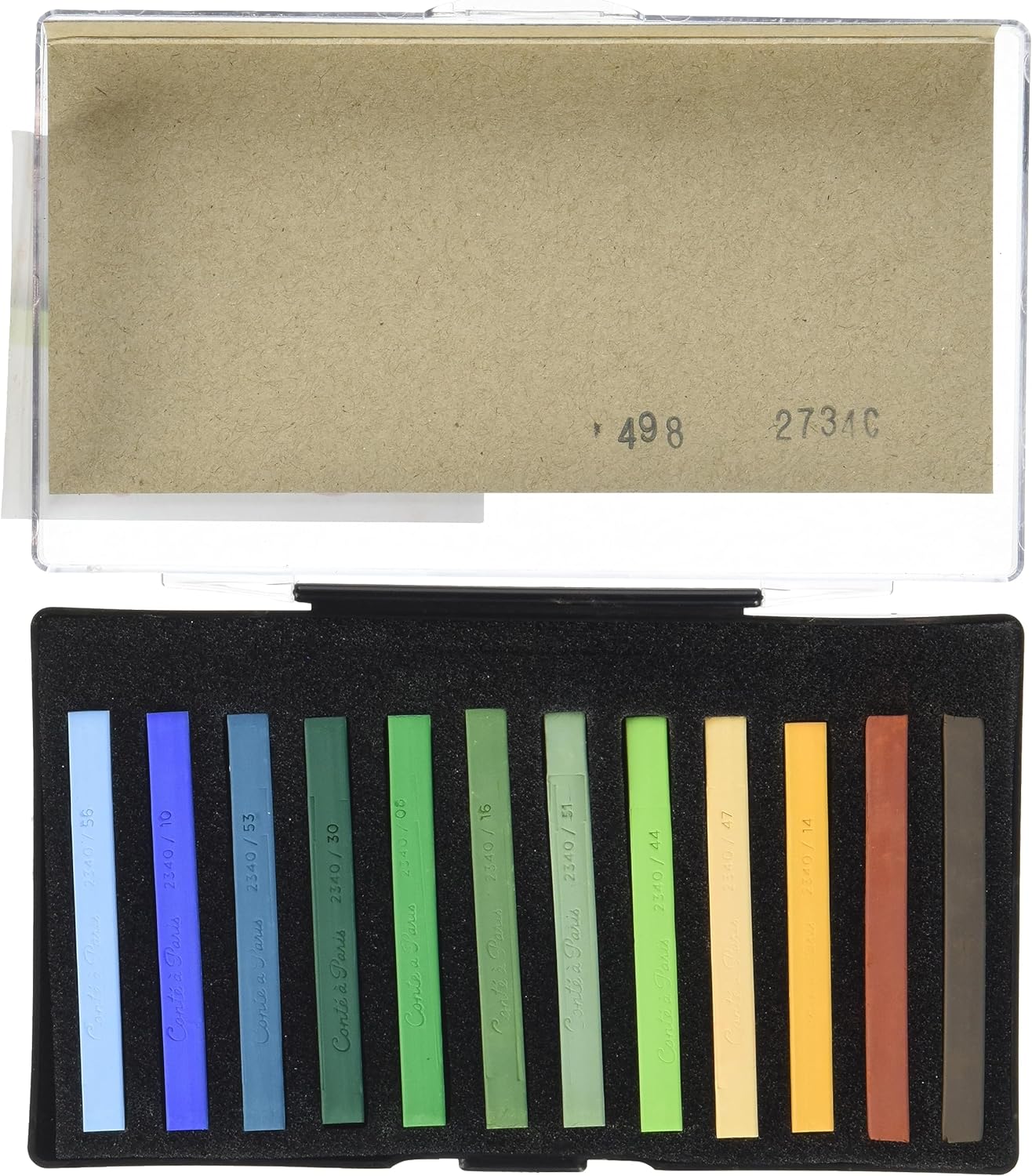 Pastel Seco Conté à Paris Carré 12 Cores Paisagem - Casa Elias