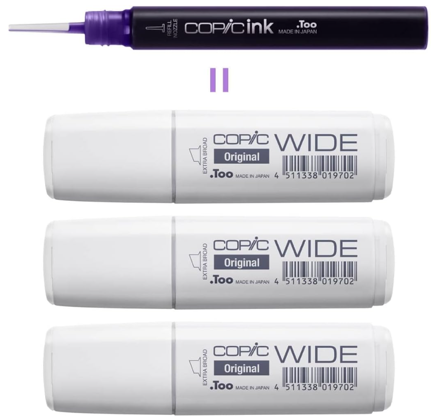 Marcador Vazio Copic Wide Original - Casa Elias