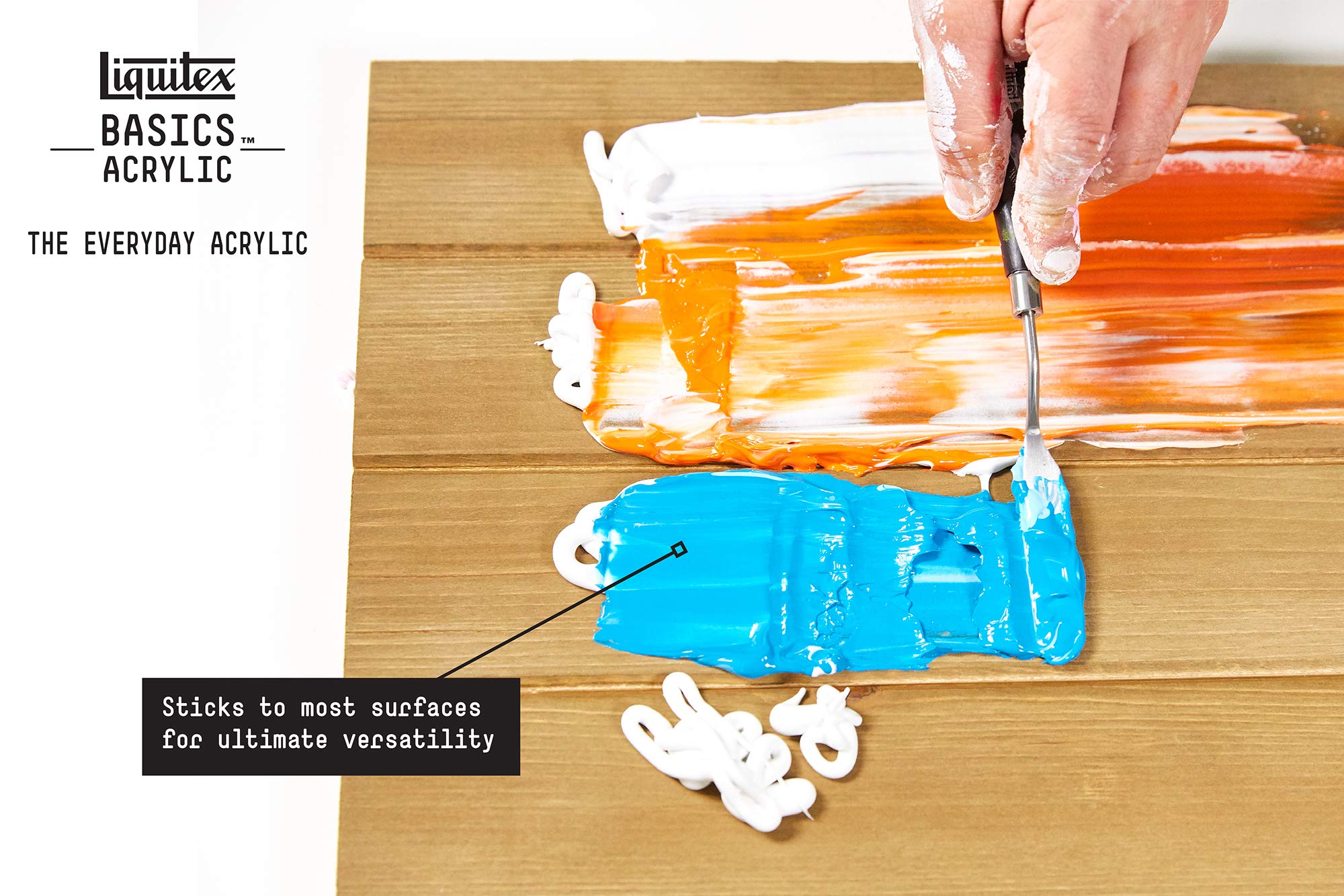 Liquitex Basics Tinta Acrílica, Verde (Green Deep Permanent), 118 ml ...