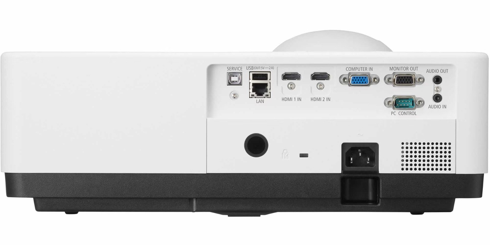 Projetor 3 LCD WUXGA Laser 4500 Lúmens NEC NP-PE 456 USL - Brug Áudio ...