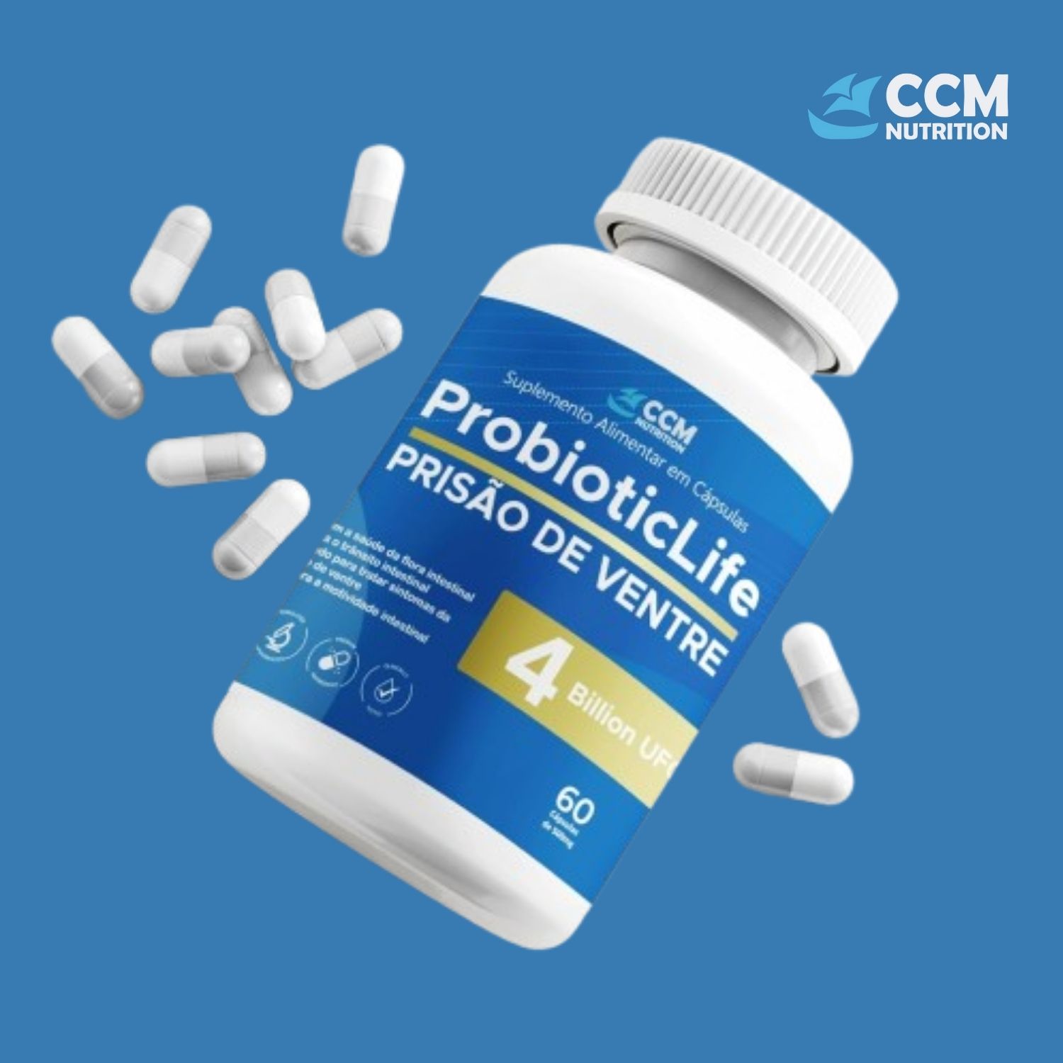PROBIOTIC LIFE 60 CAPS - CCM Nutrition