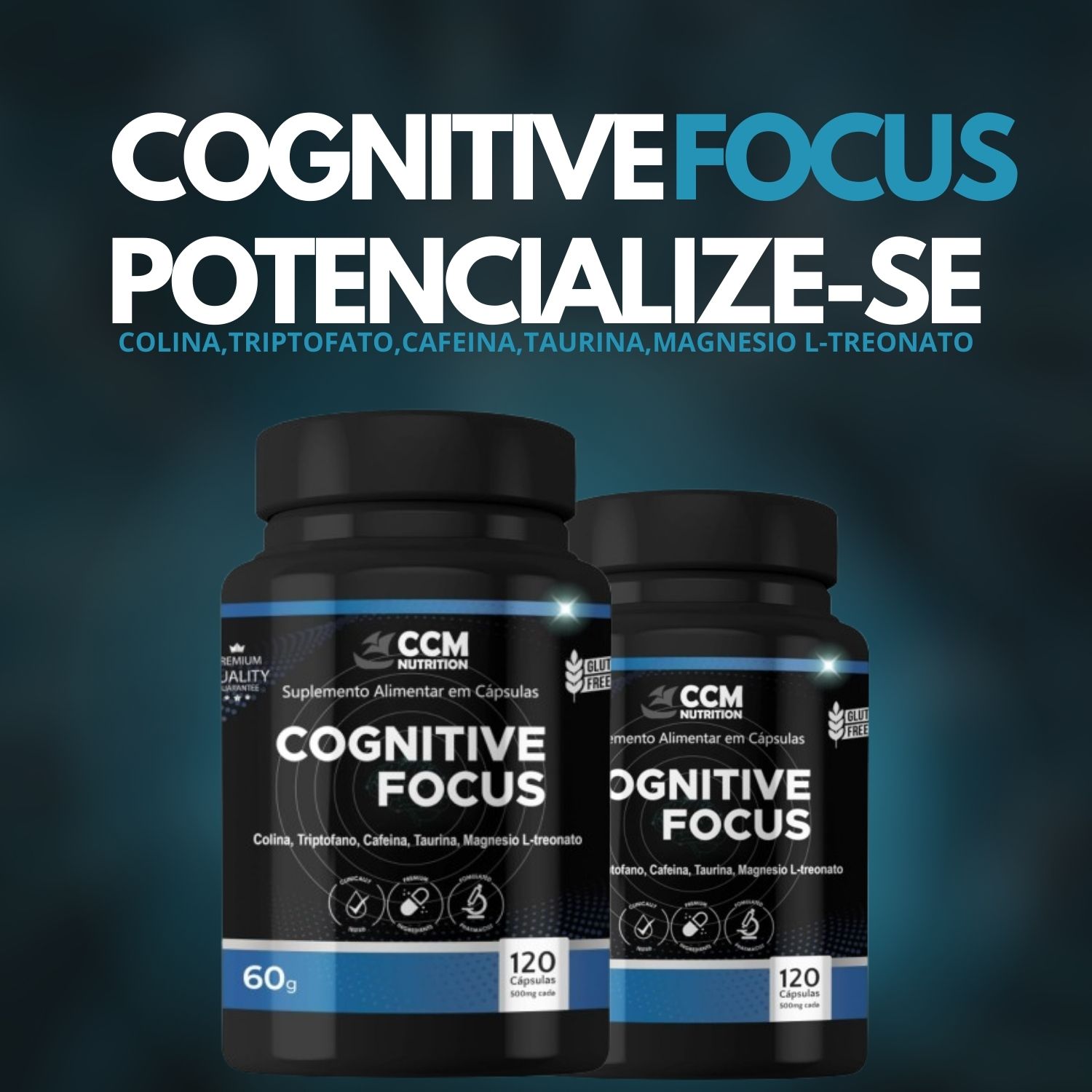 COGNITIVE FOCUS 120 CPS - CCM Nutrition