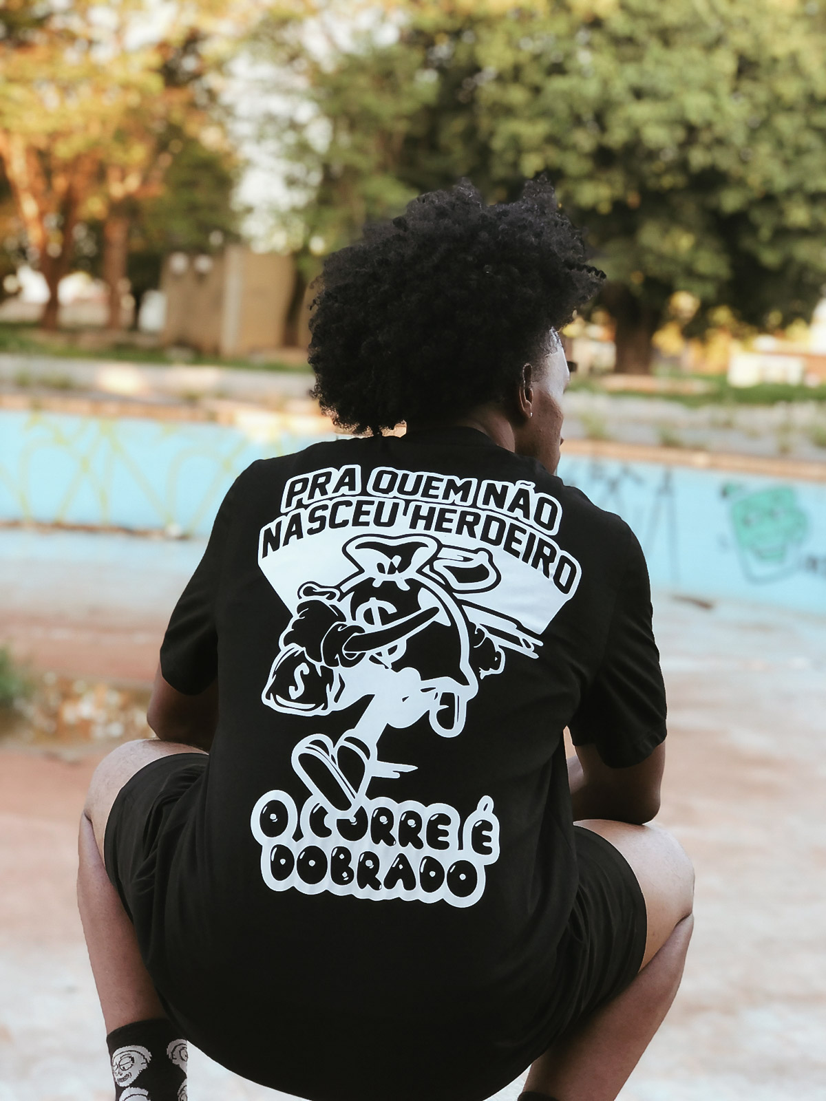 KAMIZETA "PRA QUEM NÃO NASCEU HERDEIRO, O CORRE É DOBRADO" - MUNDO KAMIKAZE