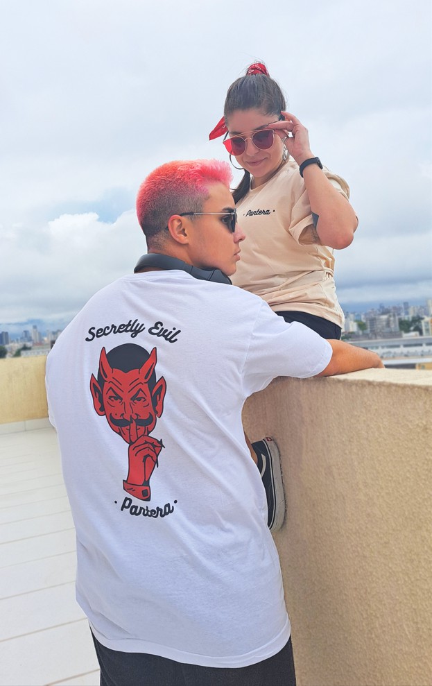 Camiseta Oversized Unissex DIABLO - Pantera Moda Urbana