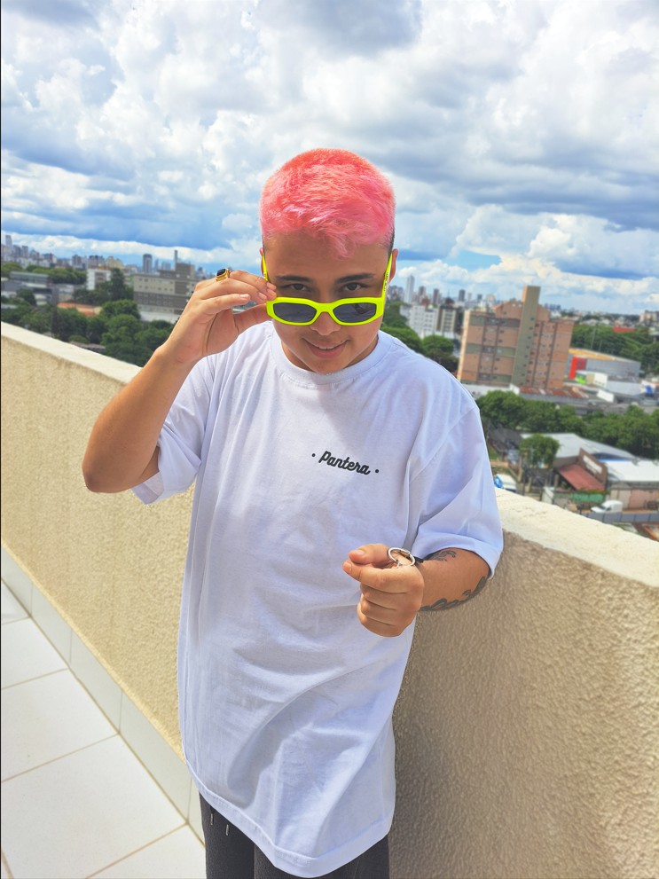 Camiseta Oversized Unissex DIABLO - Pantera Moda Urbana