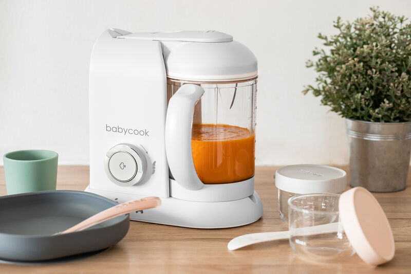 BEABA Processador de Alimentos Babycook Solo Baby White - JH Baby Store ...