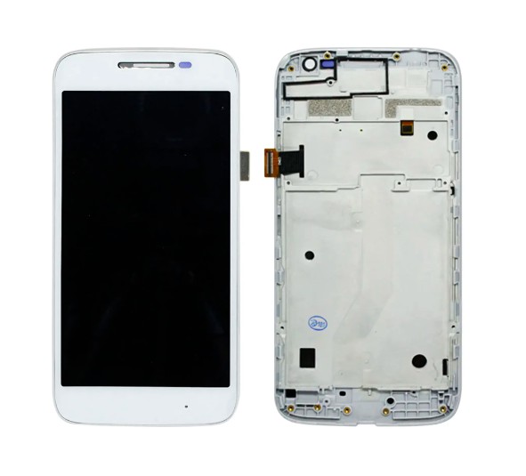 FRONTAL TELA DISPLAY LCD MOTOROLA MOTO G4 PLAY (XT1600) COM ARO 1 LINHA ...