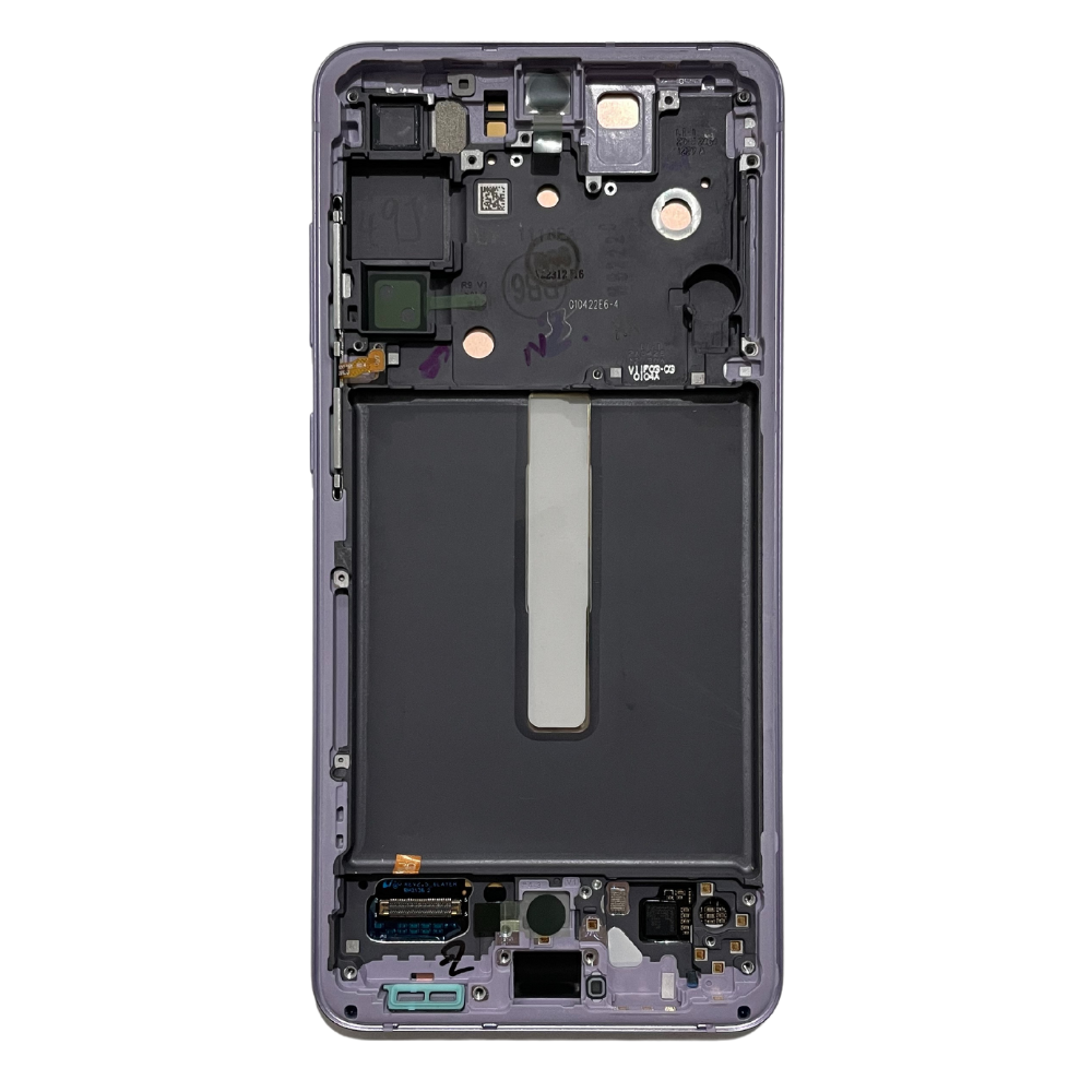 Frontal Tela Display Samsung S21FE G990 Com Aro Original - X3 ...