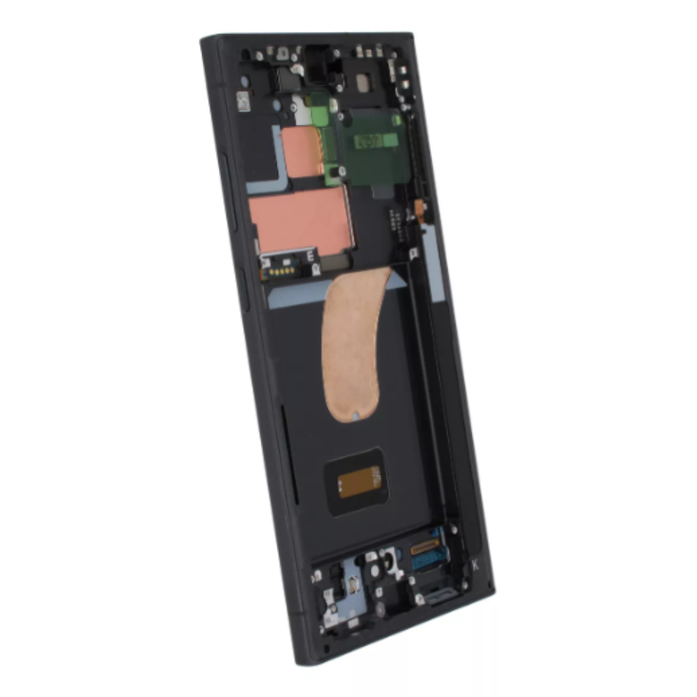 Frontal Tela Display Samsung S23 Ultra S918 Com Aro Original - X3 ...