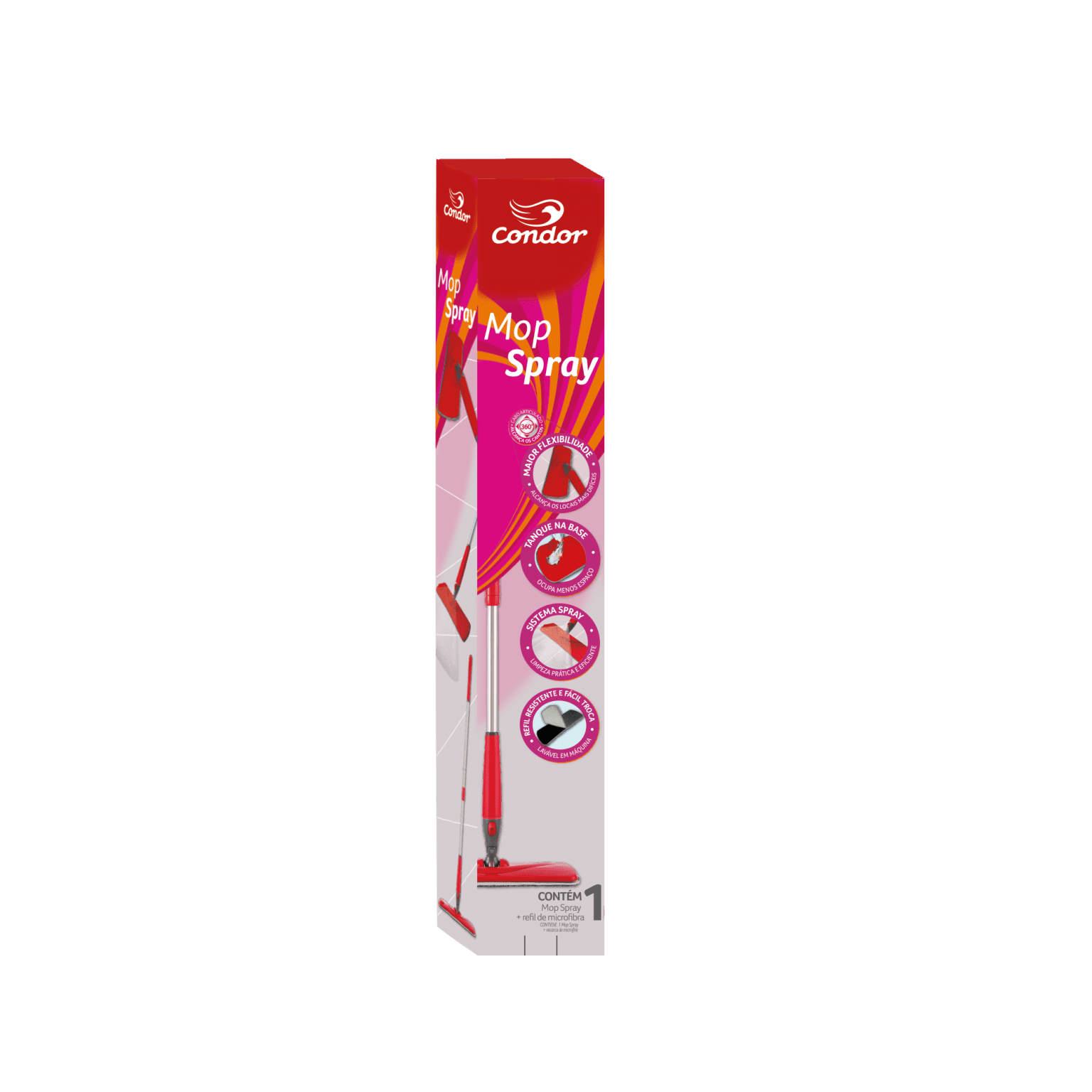 Mop Spray Com Tanque Externo - Condor - Policenter - Produtos para ...