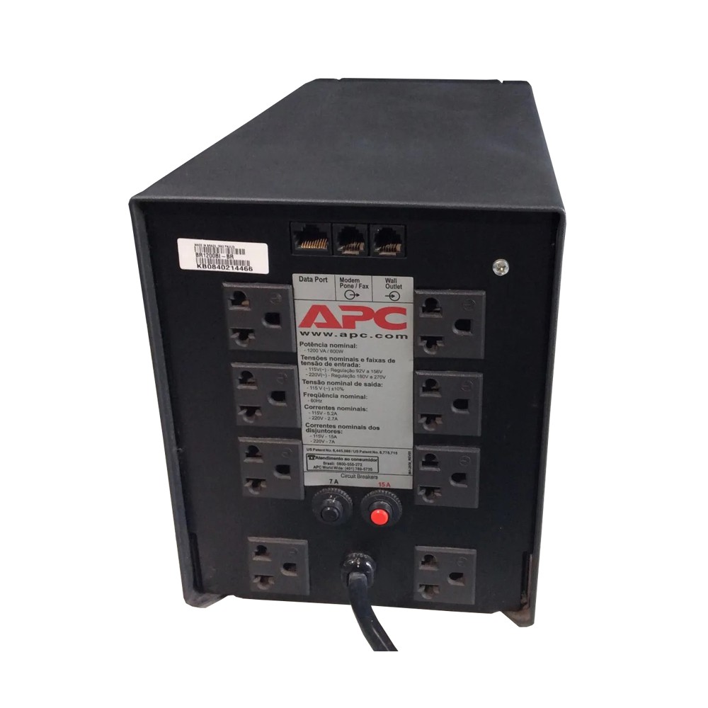 Nobreak APC Back-UPS RS 1200VA Bivolt - Seminovo - BNPower