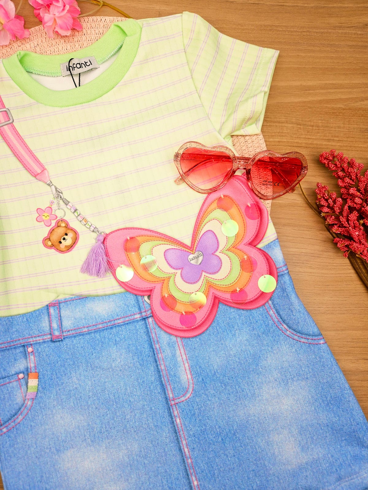 Vestido em Molecotton Infanti Menina - Ju Baby Store