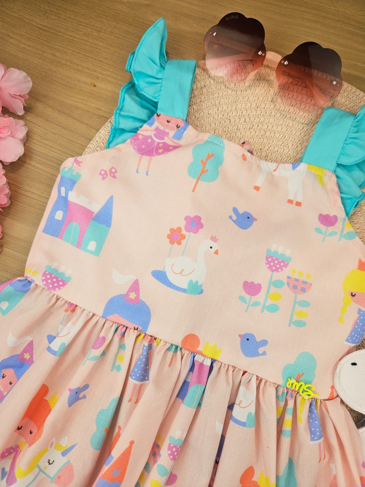 Vestido Princesas Mon Sucré - Ju Baby Store
