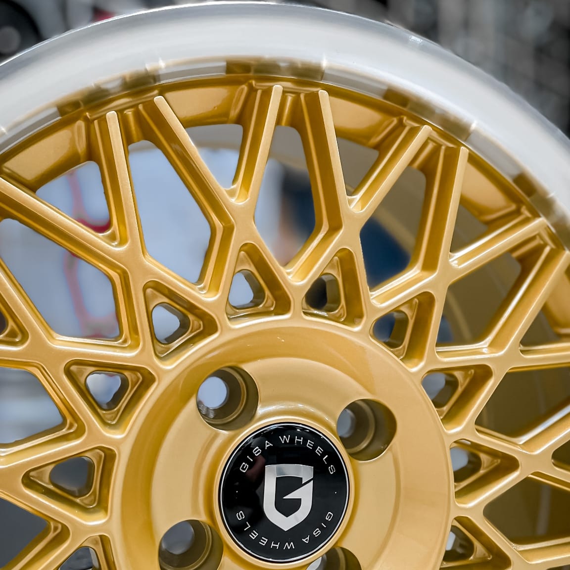 Jogo de rodas Gisa Mesh - 16x7" - 4x100 - VPR Brasil