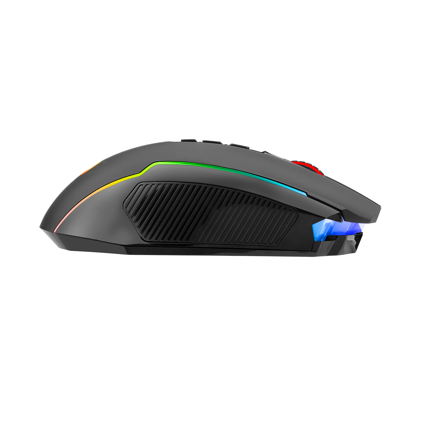 Mouse Gamer NIX Sem Fio Rgb 10000 Dpi 9 Botões Preto - CarbonTech