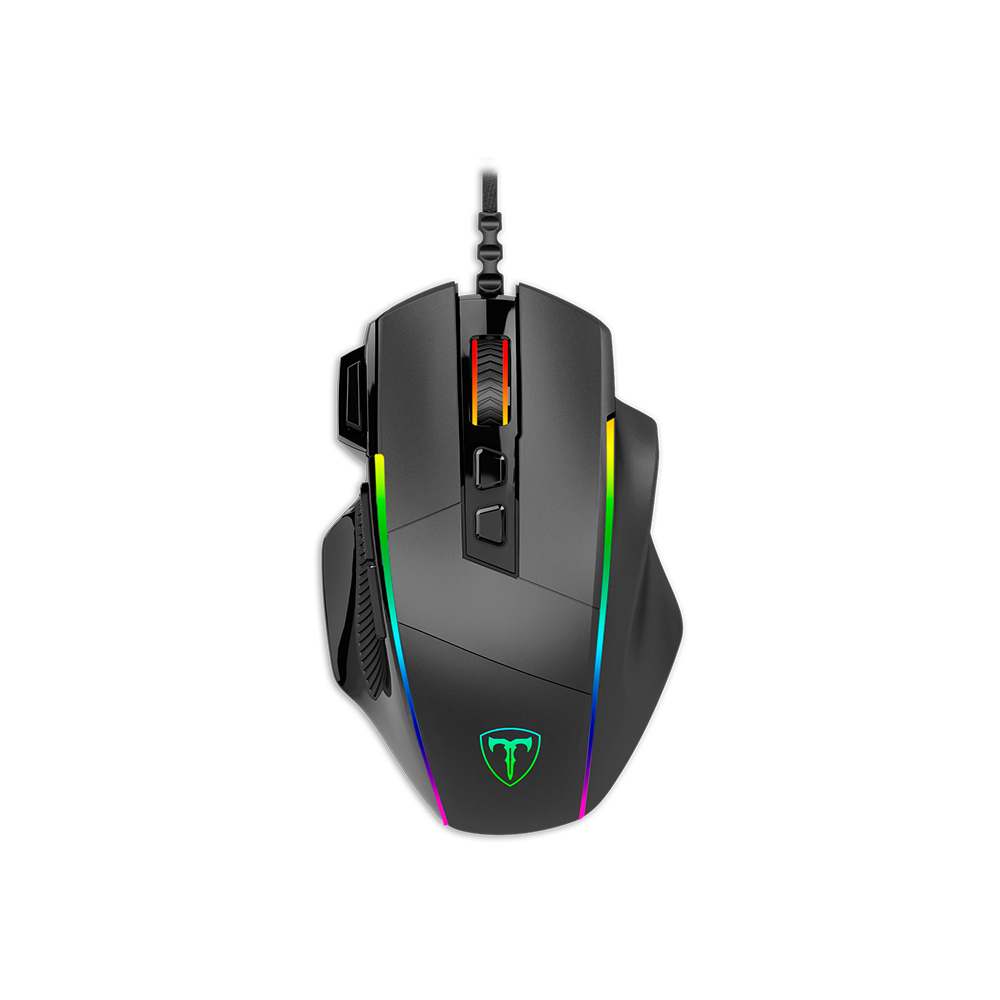Mouse Gamer T-Dagger ROADMASTER Rgb 8000 Dpi 1000Hz 8 Botões Preto ...